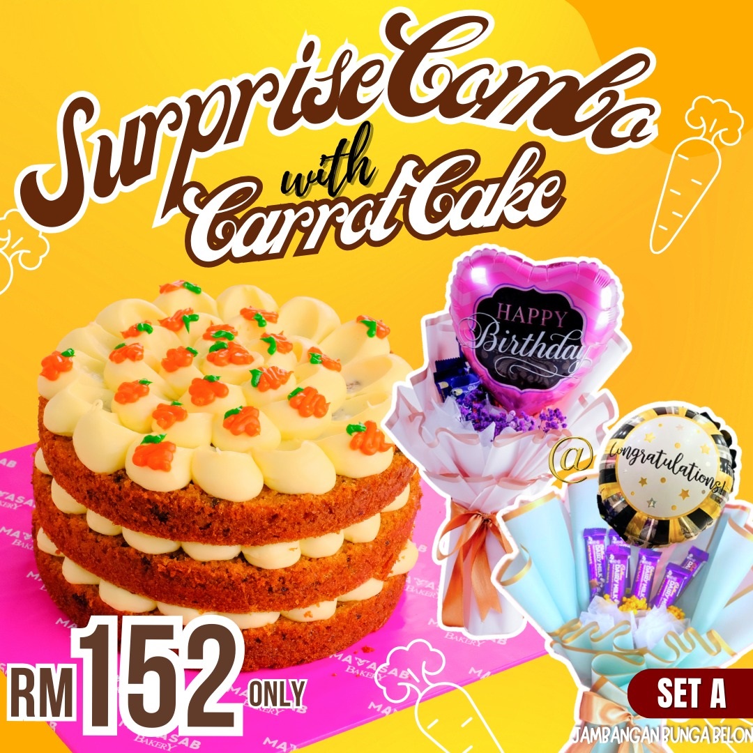 NEW ITEM.. Carrot Cake 3 layer – Laman web Katalog Mamasab Bakery